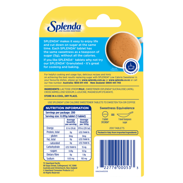 Splenda Sweetener Minis | No Calorie Sweetener & Sugar Substitute