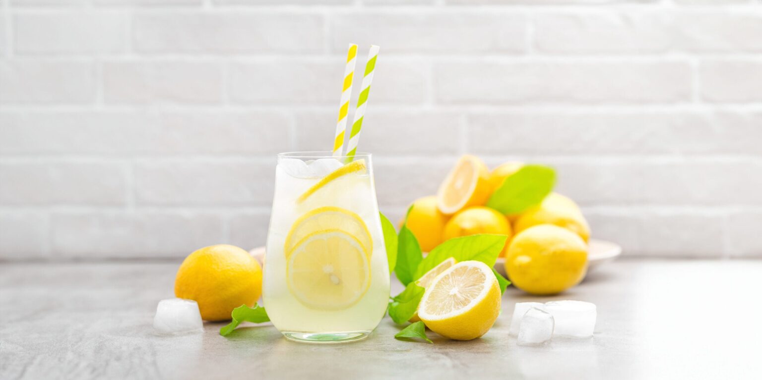Single Serving Lemonade | Low Sugar Recipe